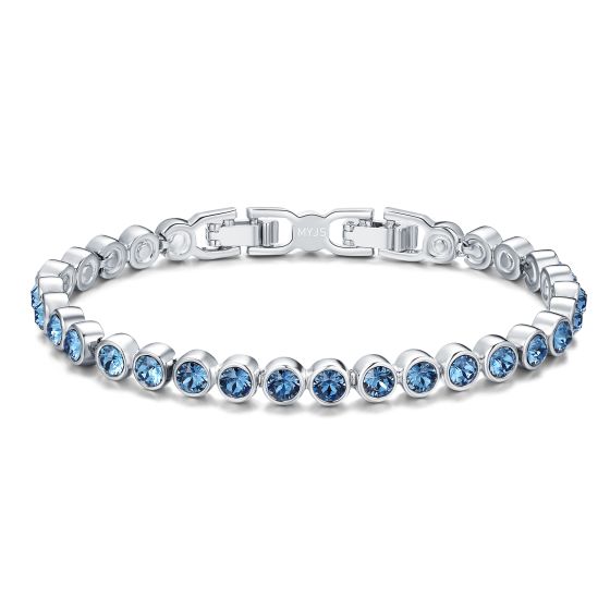 Swarovski tennis bracelet blue store