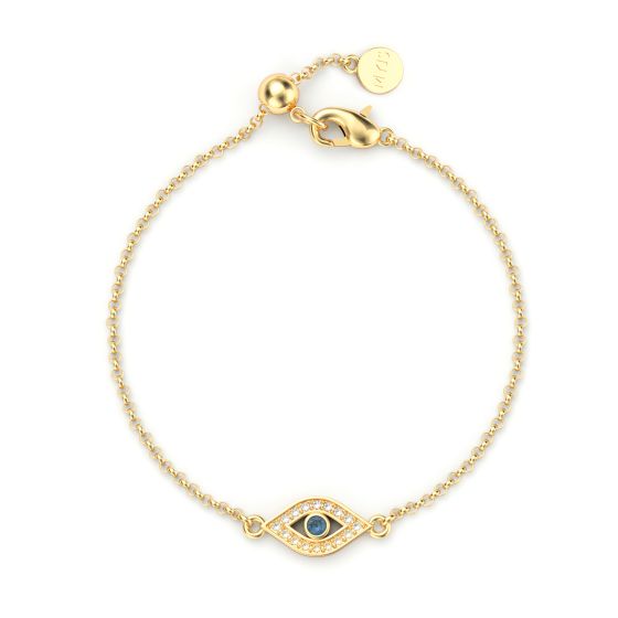 Nazar bracelet in gold store